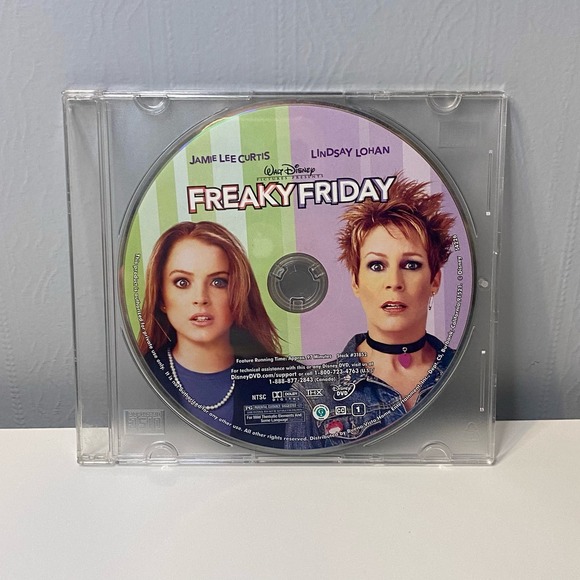 Walt Disney Records | Media | Freaky Friday Dvd 203 Lindsey Lohan Jamie ...